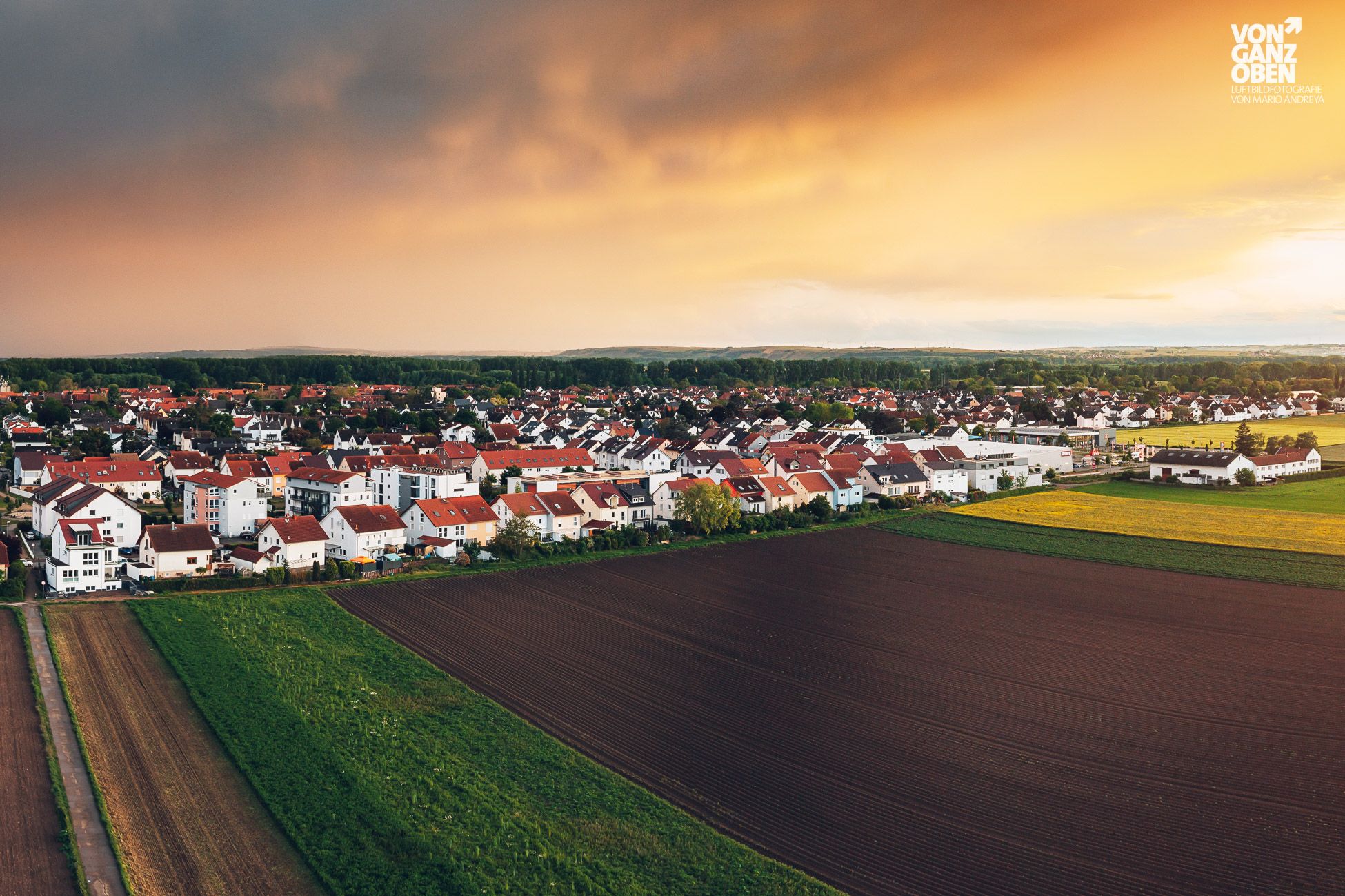 Luftbild Trebur - VONGANZOBEN Luftbildfotografie | Der Fotograf für ...